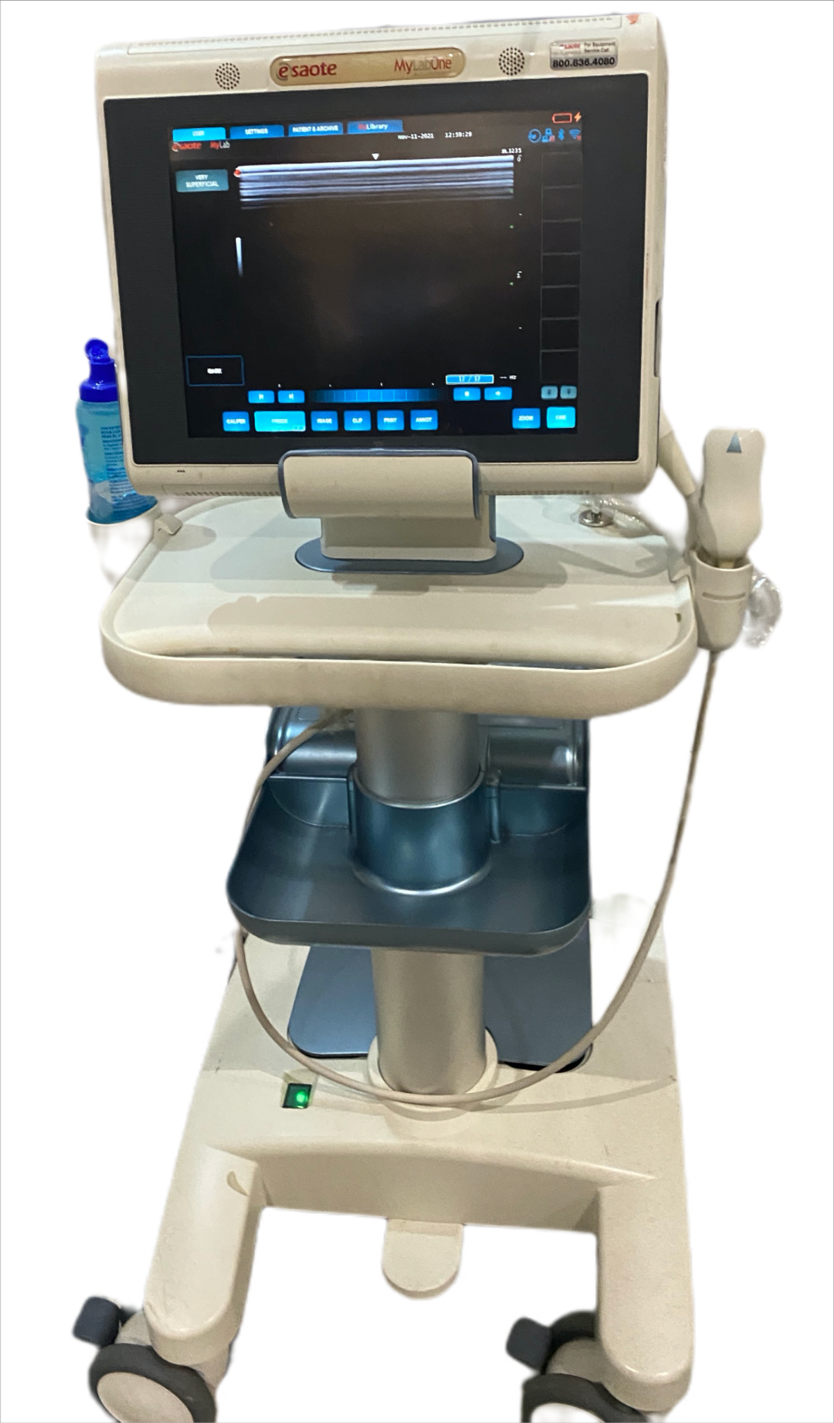 Esoate Mylab one touch screen ultrasound with the cart 2013 & liner