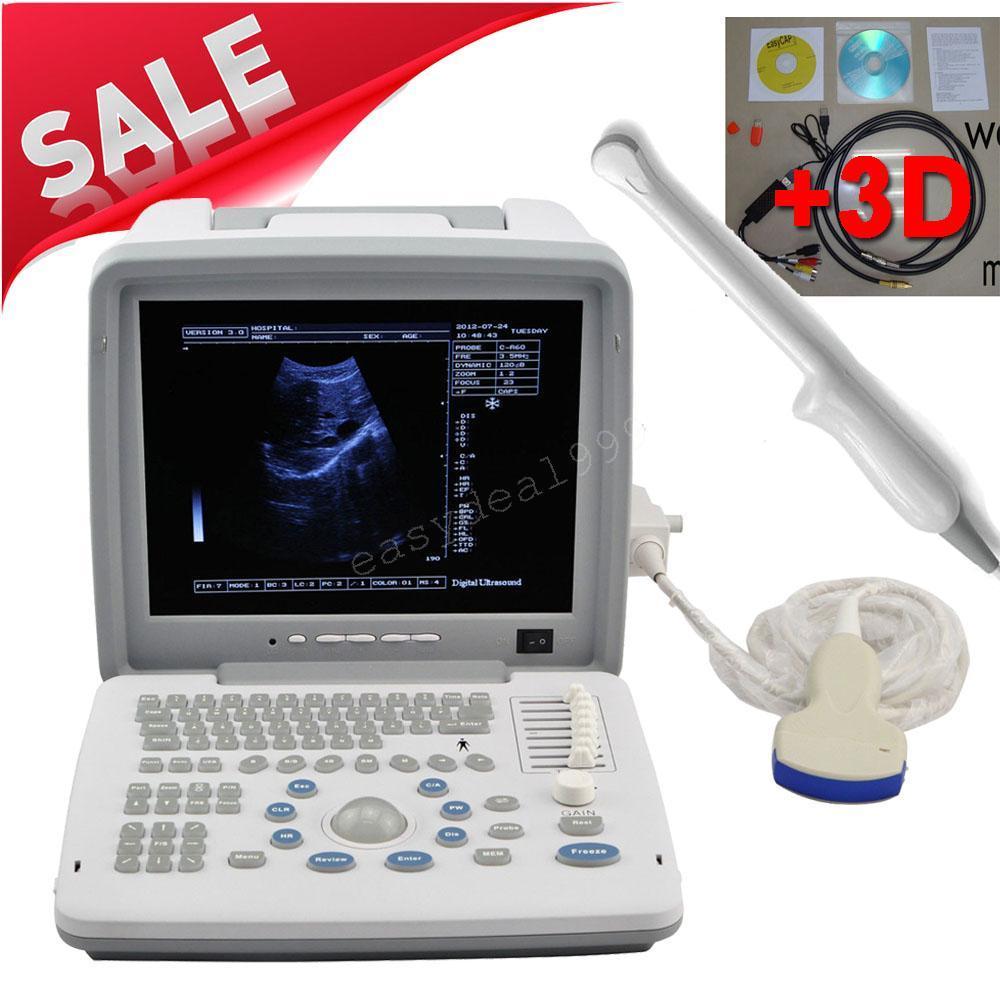 Full Digital Portable Ultrasound Scanner Machine Convex Transvaginal 2