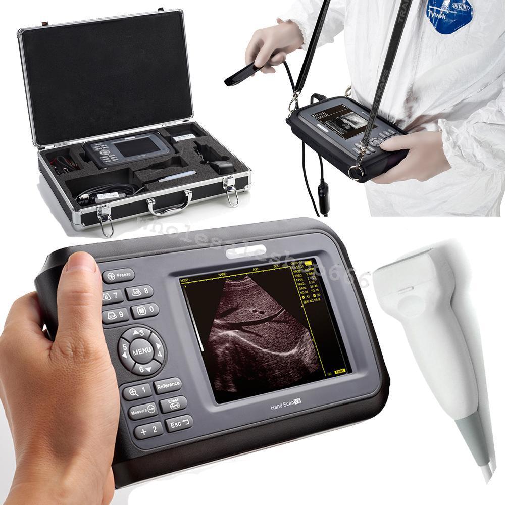 Portable Handheld Digital Ultrasound Scanner Machine linear Probe