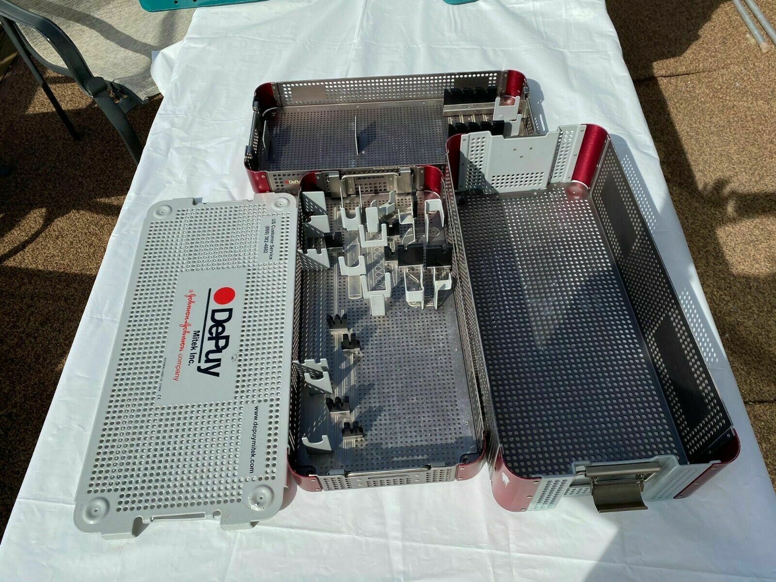 Depuy Mitek ACL Preparation System Tray - DIAGNOSTIC ULTRASOUND