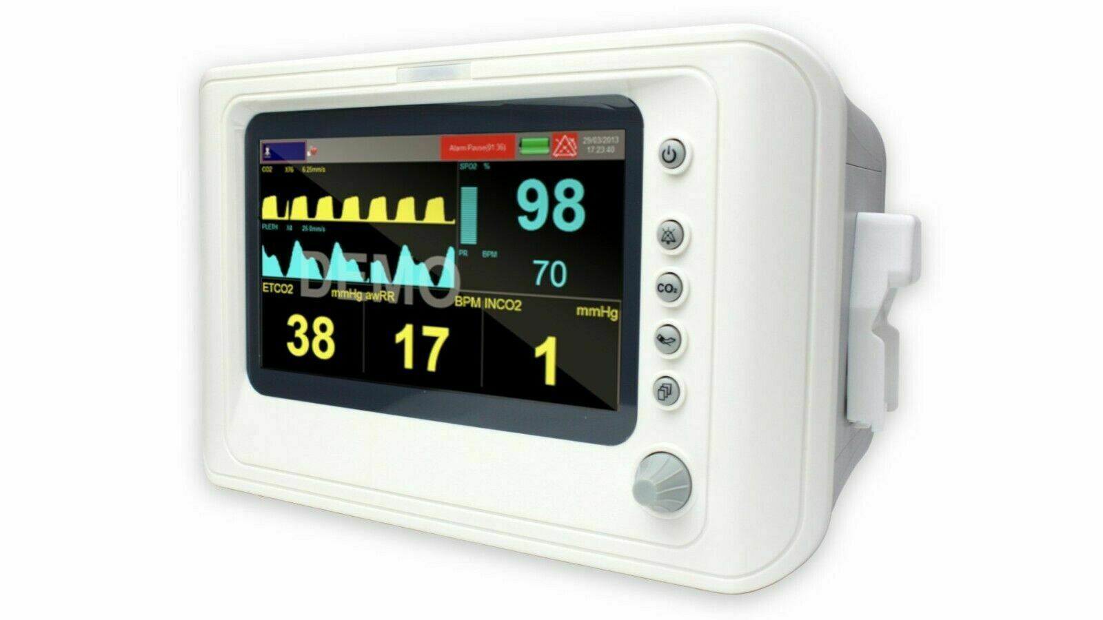 Veterinary Patient Monitor KM-1000C With EtCO2 and SpO2 - DIAGNOSTIC