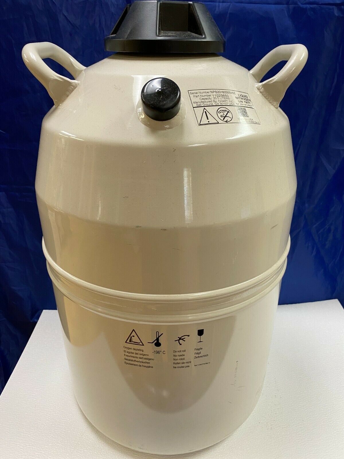 Brymill MVE Liquid Nitrogen Tank MVE SC20/20 | KMCE-375 - DIAGNOSTIC