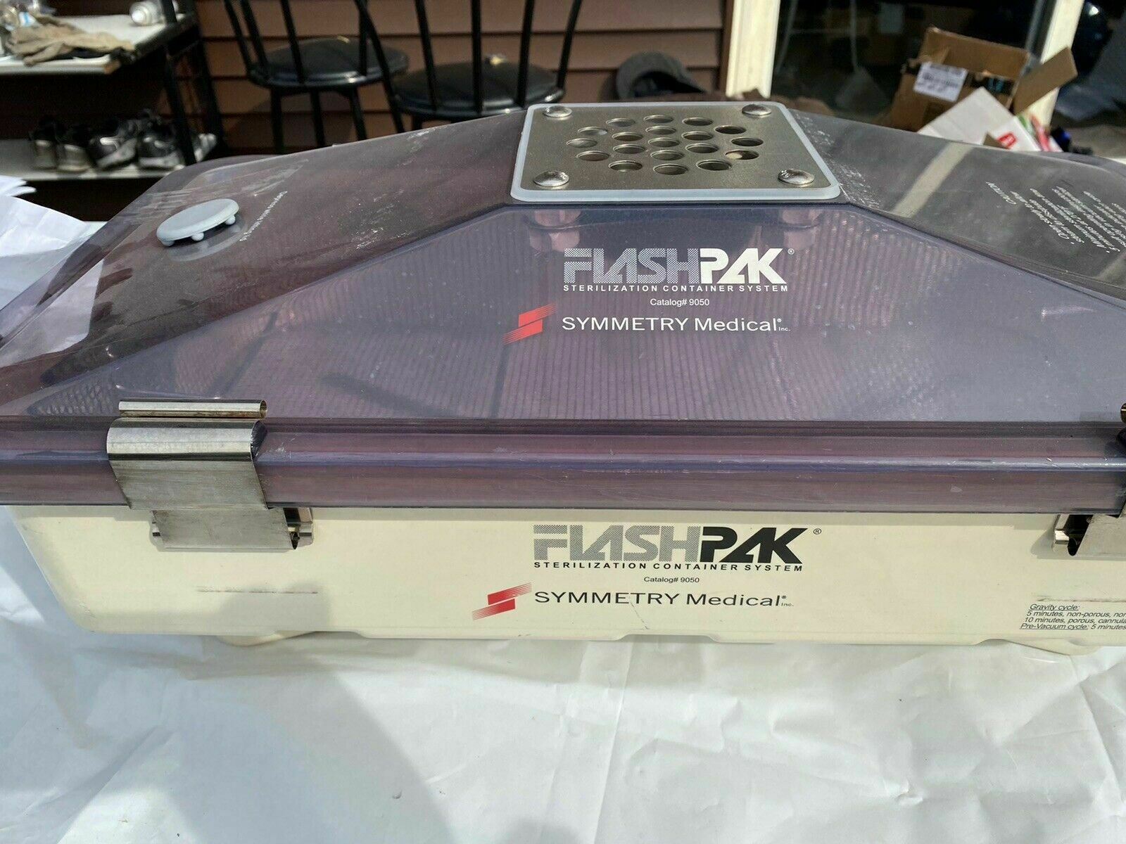Symmetry Medical 9040 FlashPak Sterilization Container Case