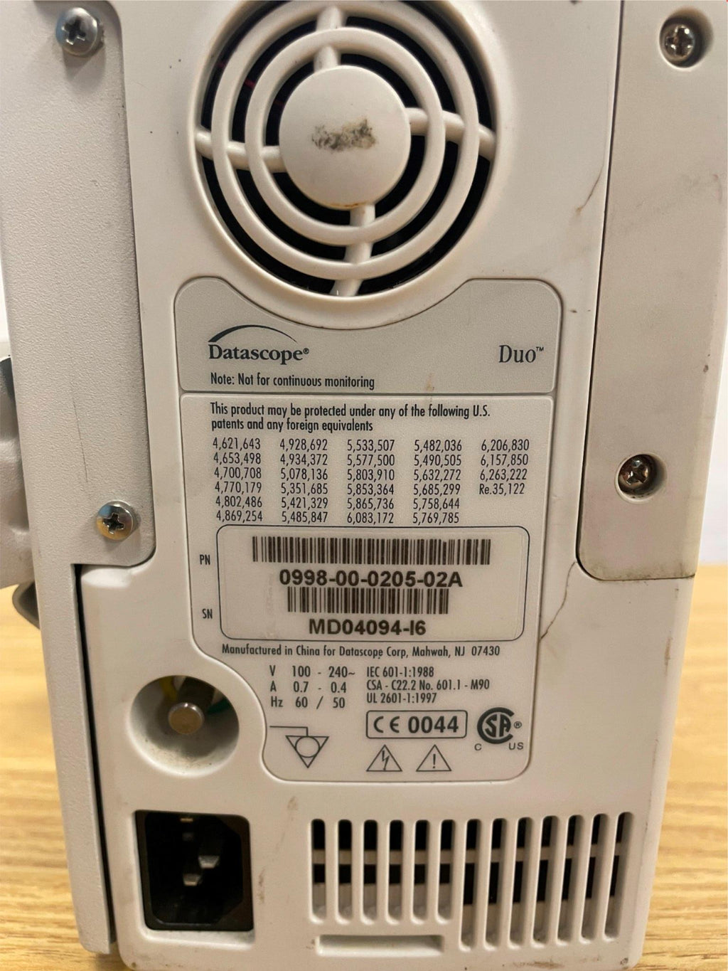Mindray Datascope Duo Monitor - DIAGNOSTIC ULTRASOUND MACHINES FOR