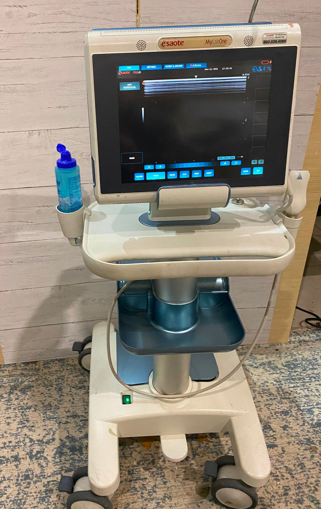 Esoate Mylab one touch screen ultrasound with the cart 2013 & liner