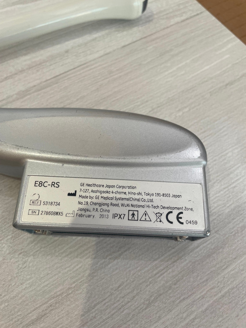 GE E8C-RS ULTRASOUND PROBE TRANSDUCER 2013 - DIAGNOSTIC ULTRASOUND