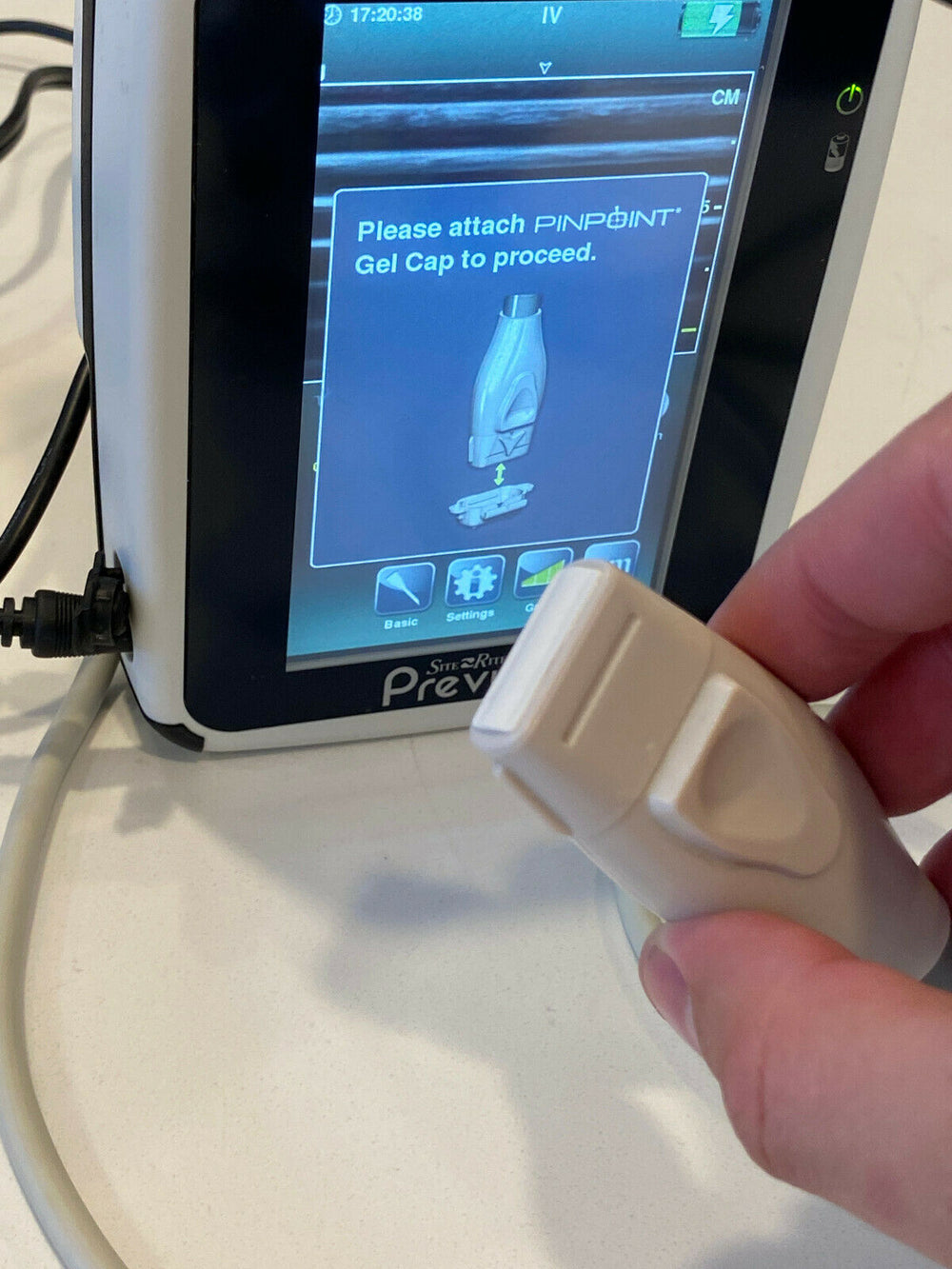 Bard Site Rite Prevue Portable Ultrasound (w/ Probe) - DIAGNOSTIC