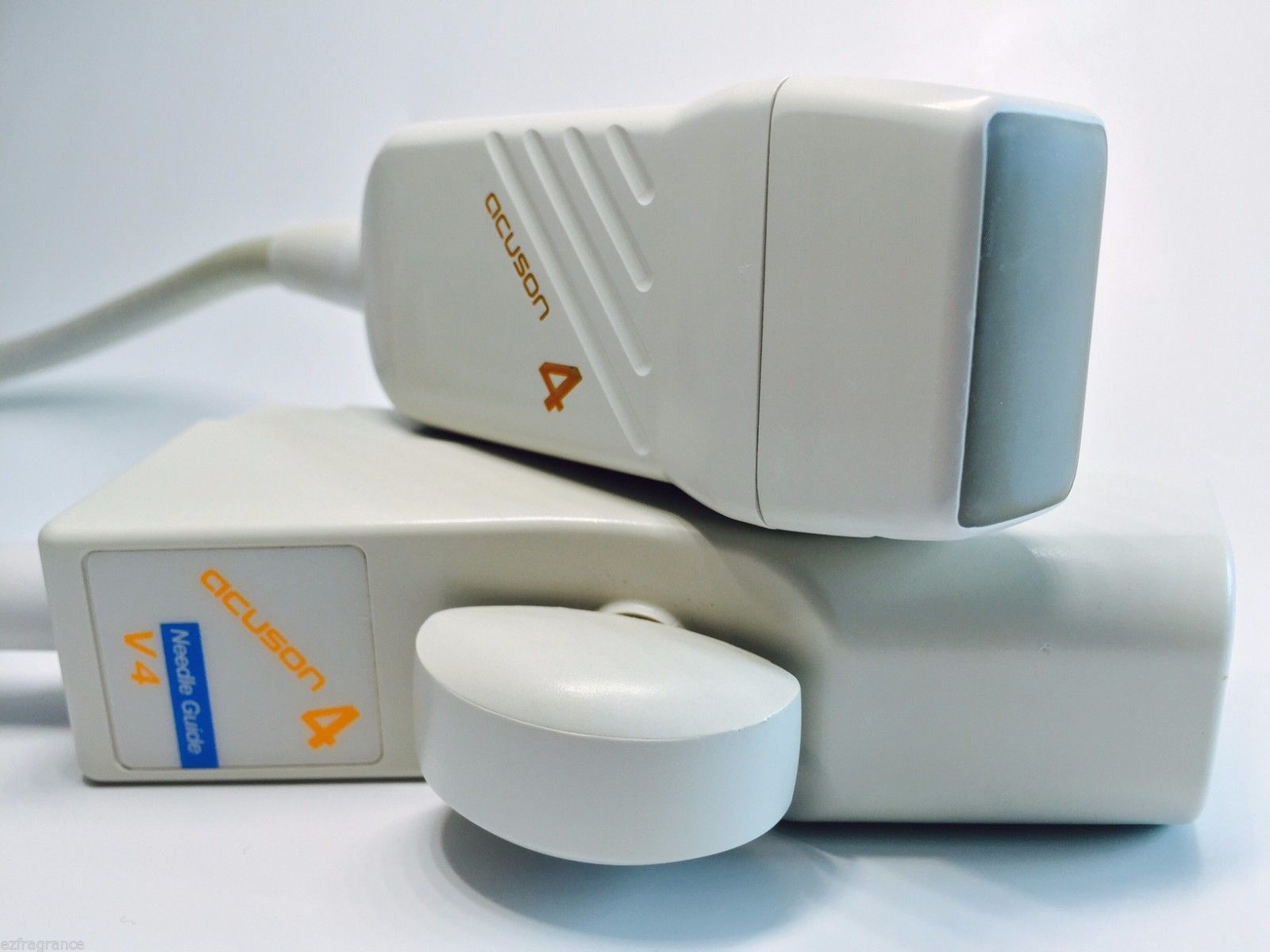 Acuson 4 Needle Guide V4 Ultrasound Transducer Probe / Tested