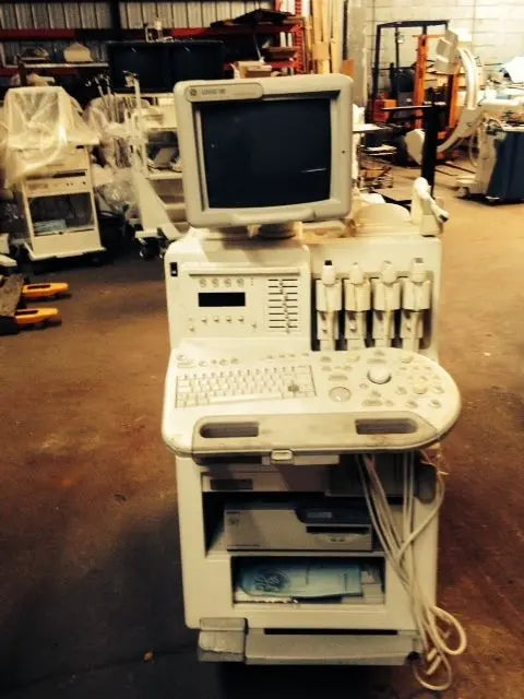 GE LOGIQ 700 EXPERT SERIES ULTRASOUND WITH 5 TRANSDUCER PROBES 548C,