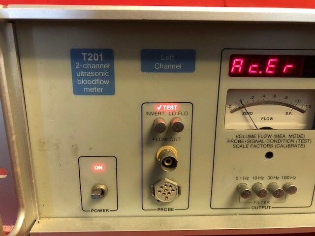 Transonic Systems Inc. T201 2-Channel Ultrasound Blood Flow Meter