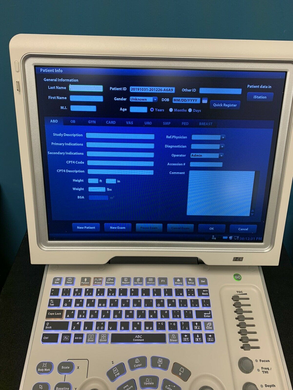 MINDRAY Z6 Portable Ultrasound - Advanced Diagnostic Tool