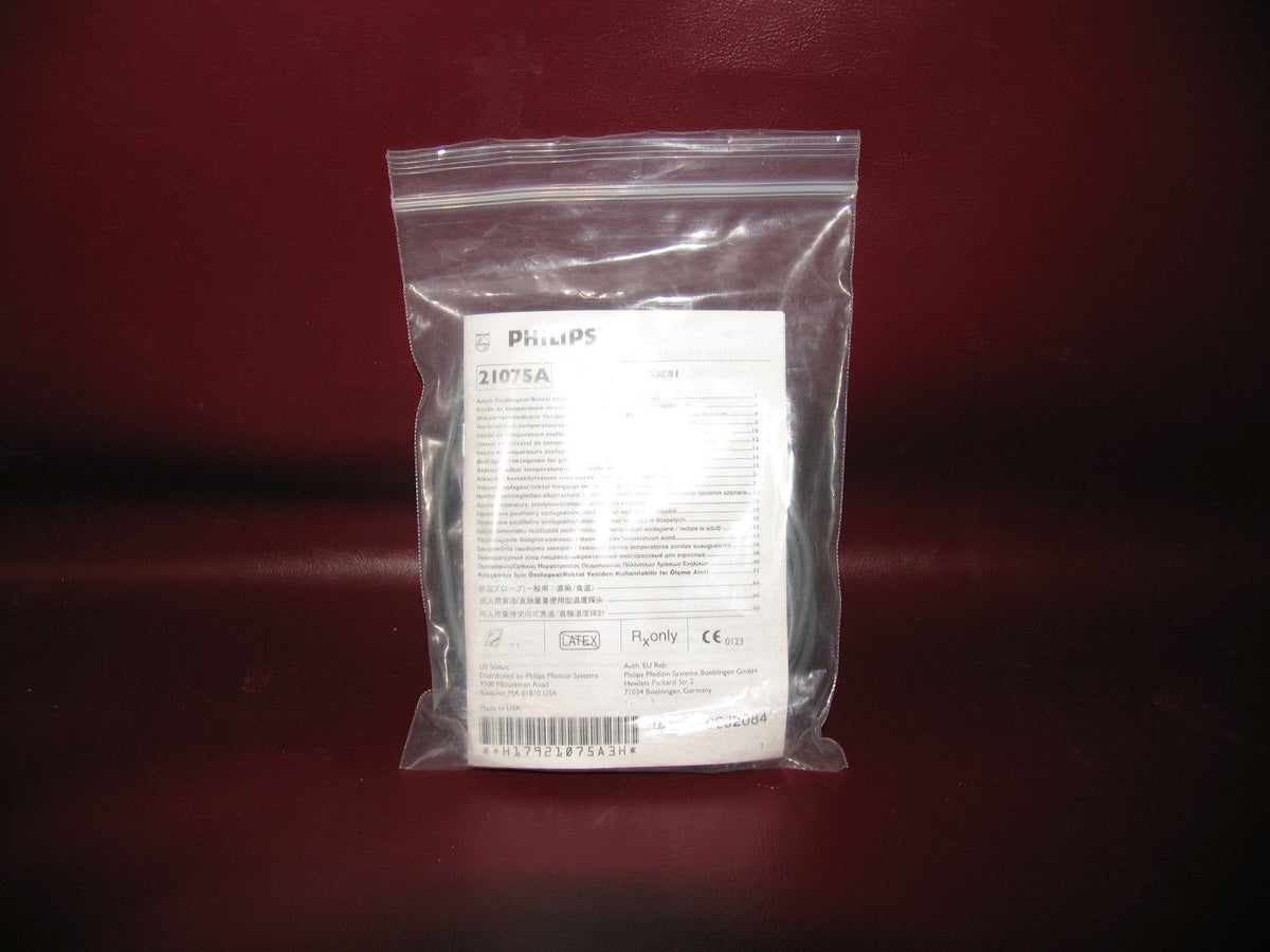 PHILIPS PATIENT MONITOR 21075A ADULT ESOPHAGEAL/RECTAL TEMP PROBE