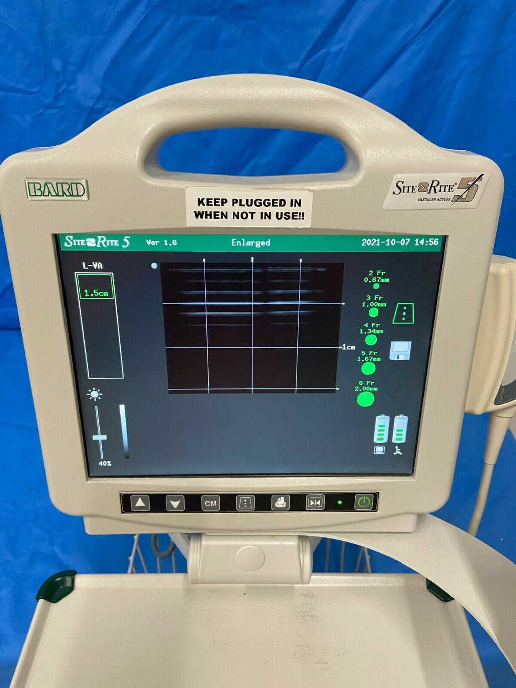 Bard Site Rite 5 Vascular Ultrasound | Medical Equipment
