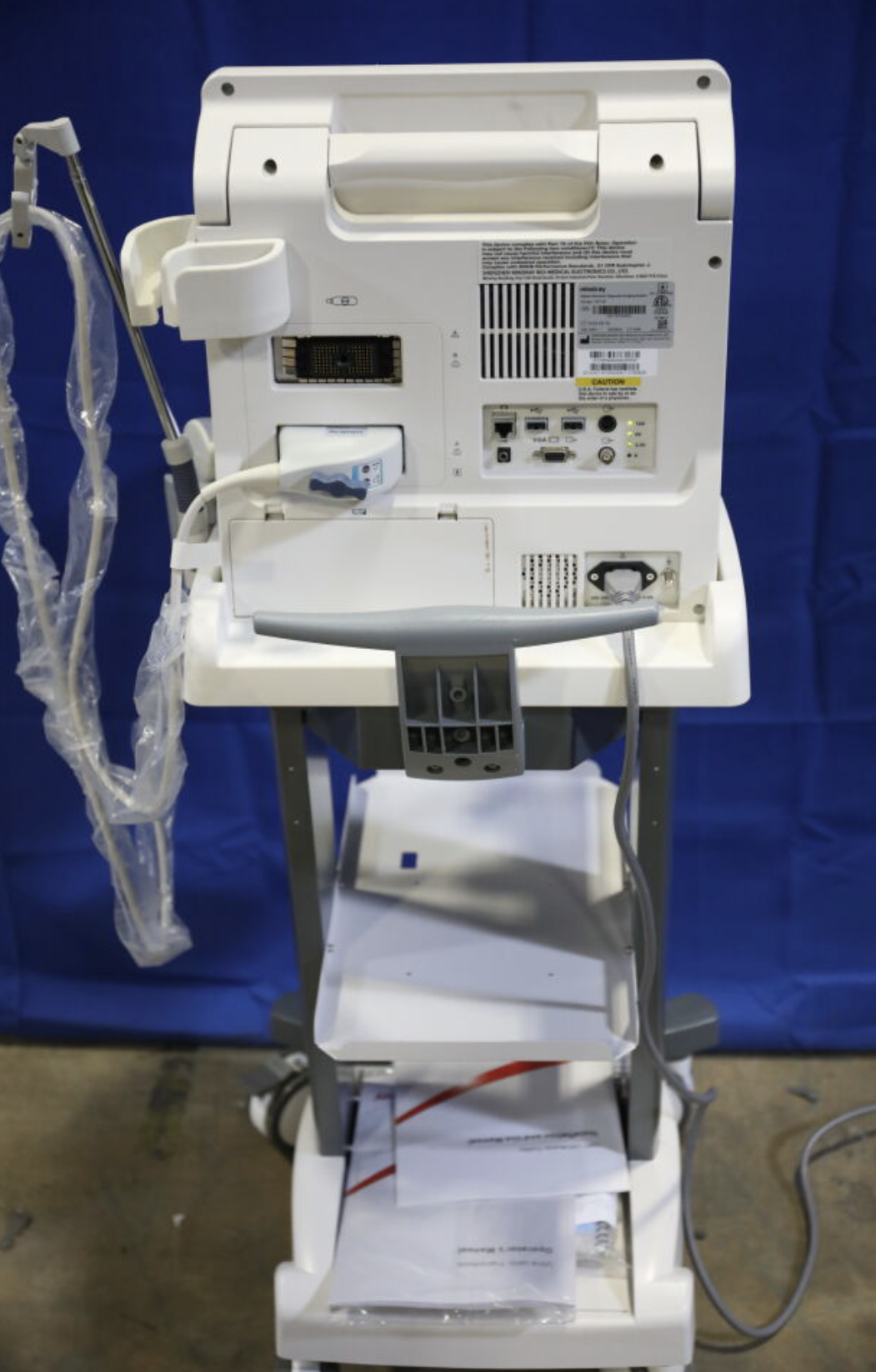 Mindray DP50 Ultrasound with Convex Probe 35C50EA and Cart Made 2018